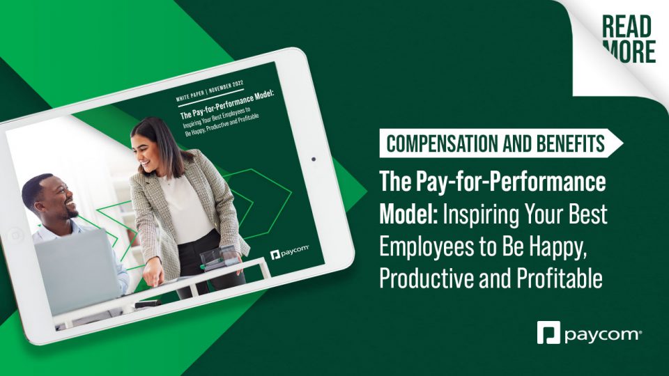 Pay-for-Performance Model: Inspiring Your Best Employees to Be Happy ...