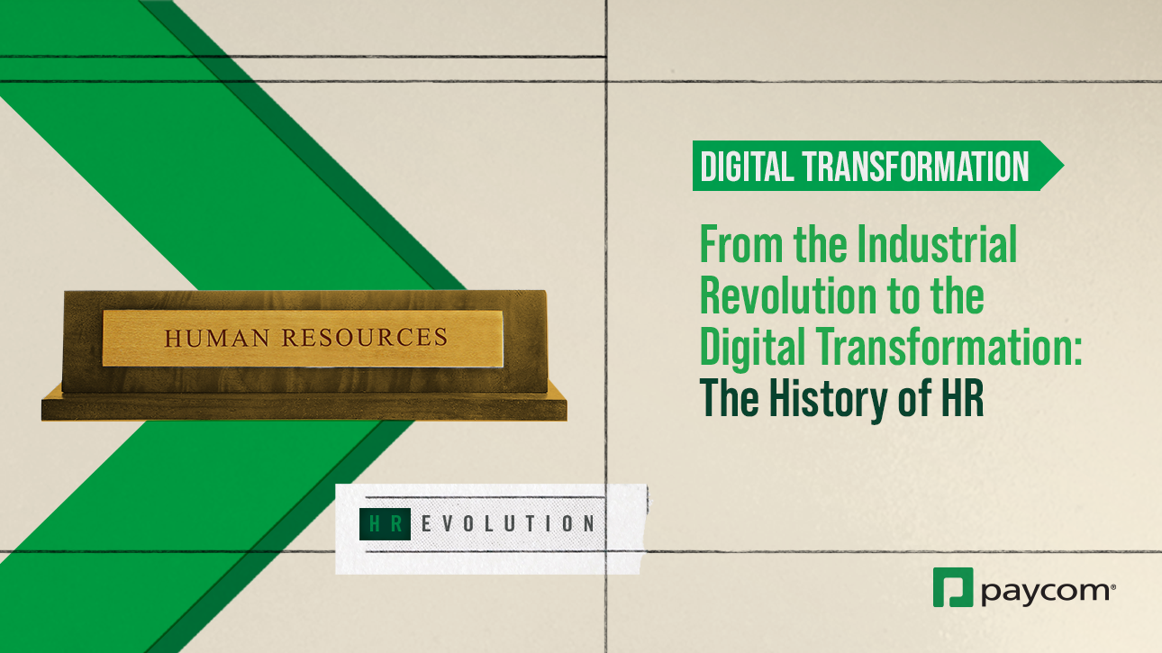 From the Industrial Revolution to the Digital Transformation: The ...