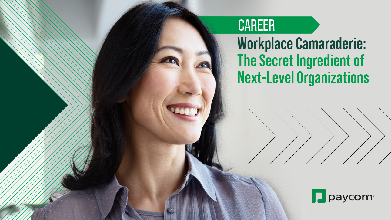 Workplace Camaraderie: The Secret Ingredient of Next-Level ...
