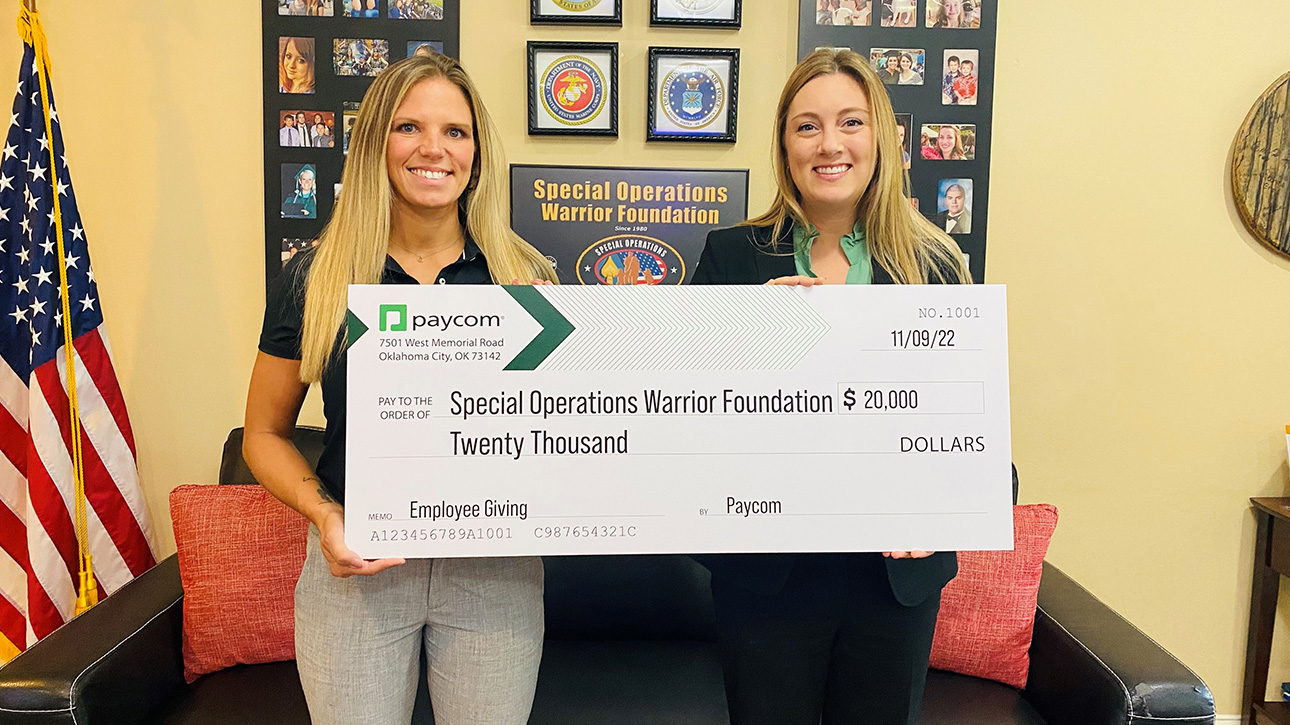 Paycom honors military and military families with Veterans Day ...