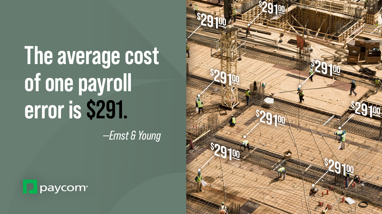 EY survey: Payroll errors average $291 each, impacting the economy ...
