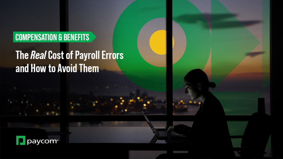 The Real Cost of Payroll Errors and How to Avoid Them | Paycom Webinar