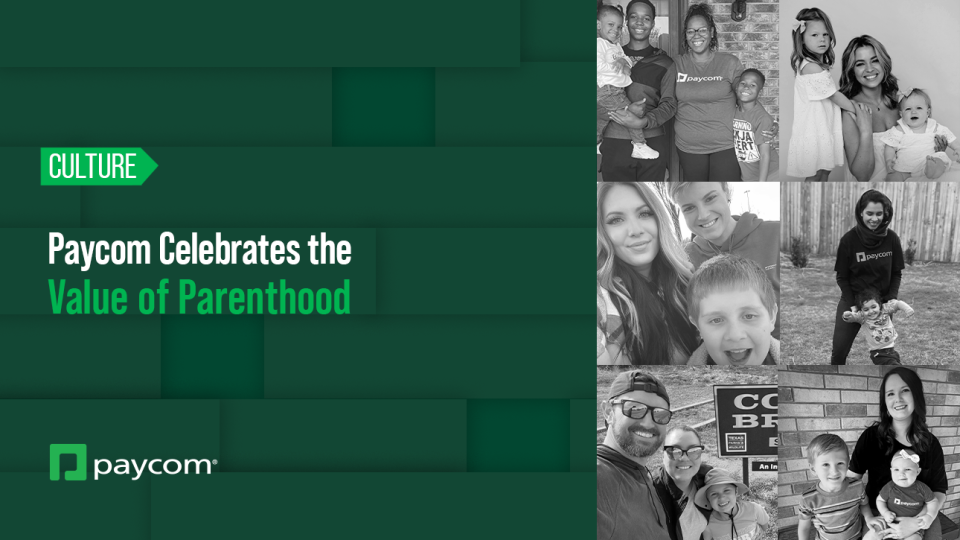 Paycom Celebrates the Value of Parenthood | Paycom Careers